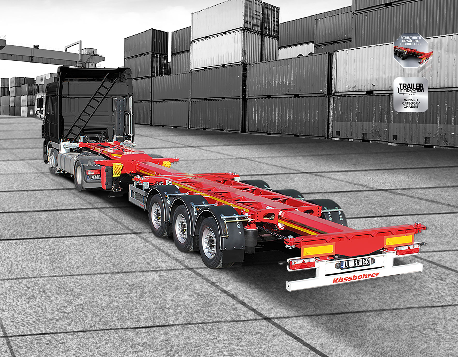 CONTAINER-CHASSIS DER NEUEN GENERATION IN AUSZIEHBAREN UND STARREN ...